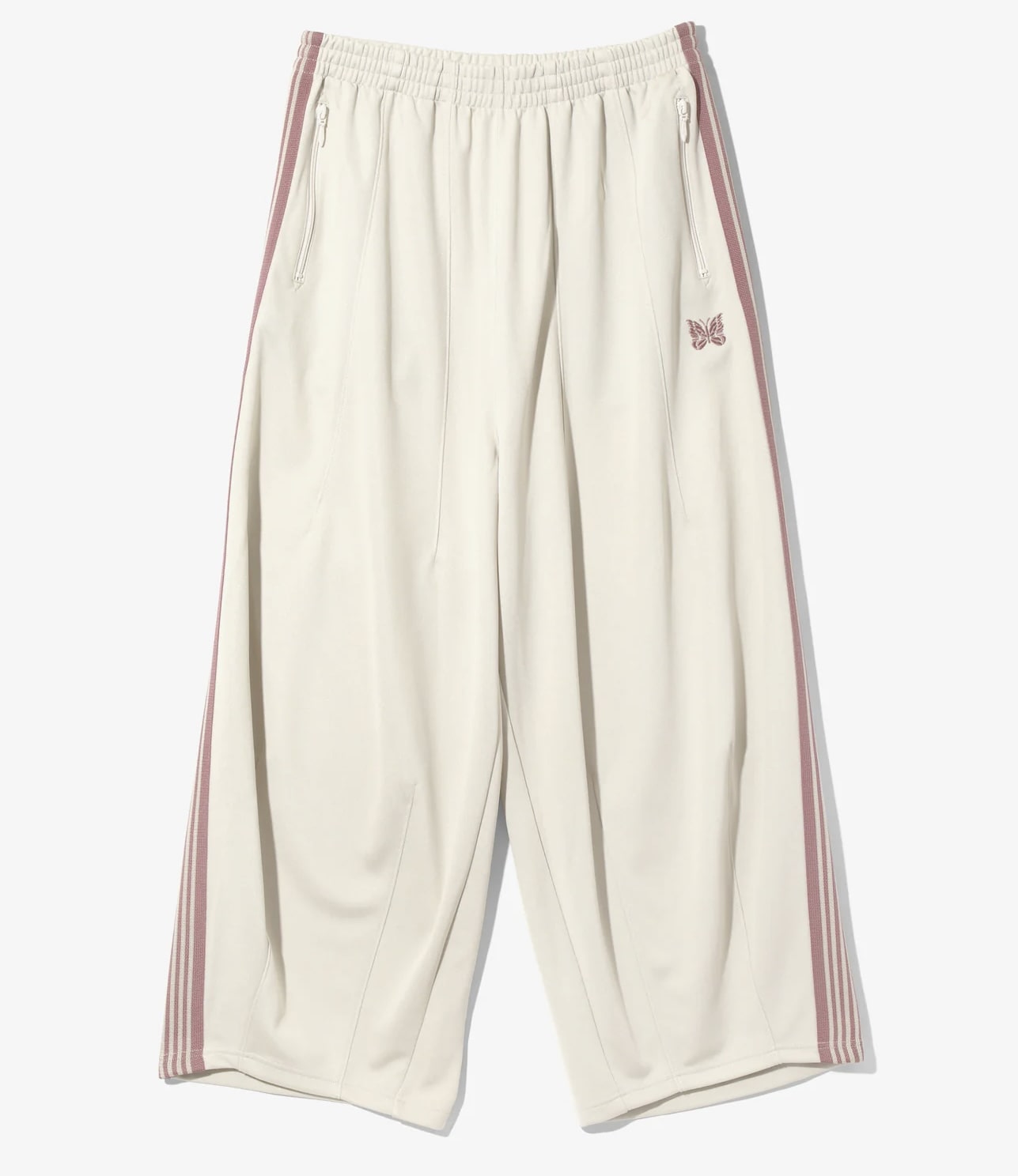 Needles 25ss "H.D. Track Pant - Poly Smooth" Ivory(XS Ivory)｜ L.H.P｜池袋PARCO | ONLINE PARCO（オンラインパルコ）