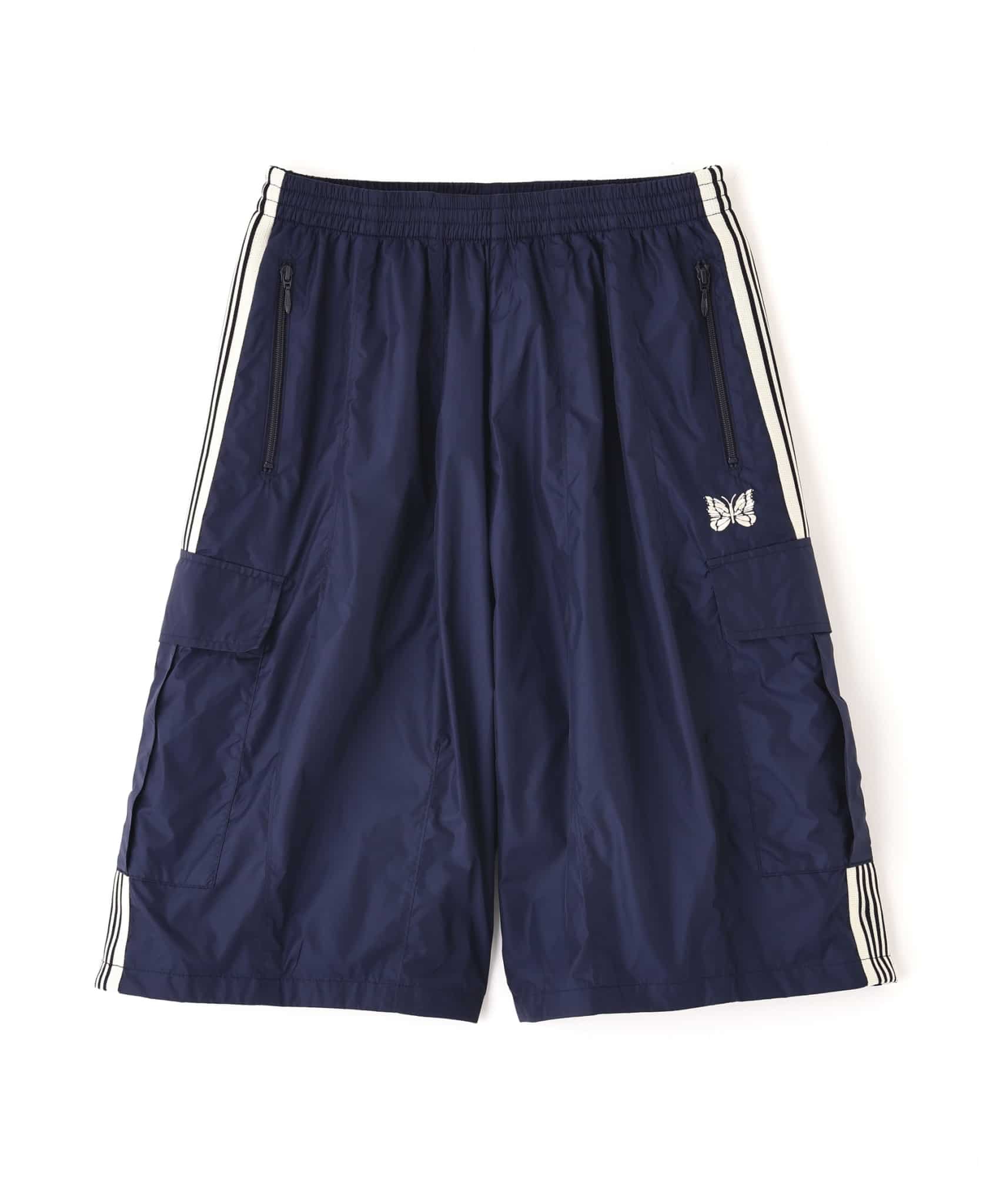 Needles 25ss "Exclusive H.D. Bdu Track Shorts - Nylon" Navy Beige(XS Navy Beige)｜ L.H.P｜池袋PARCO ...