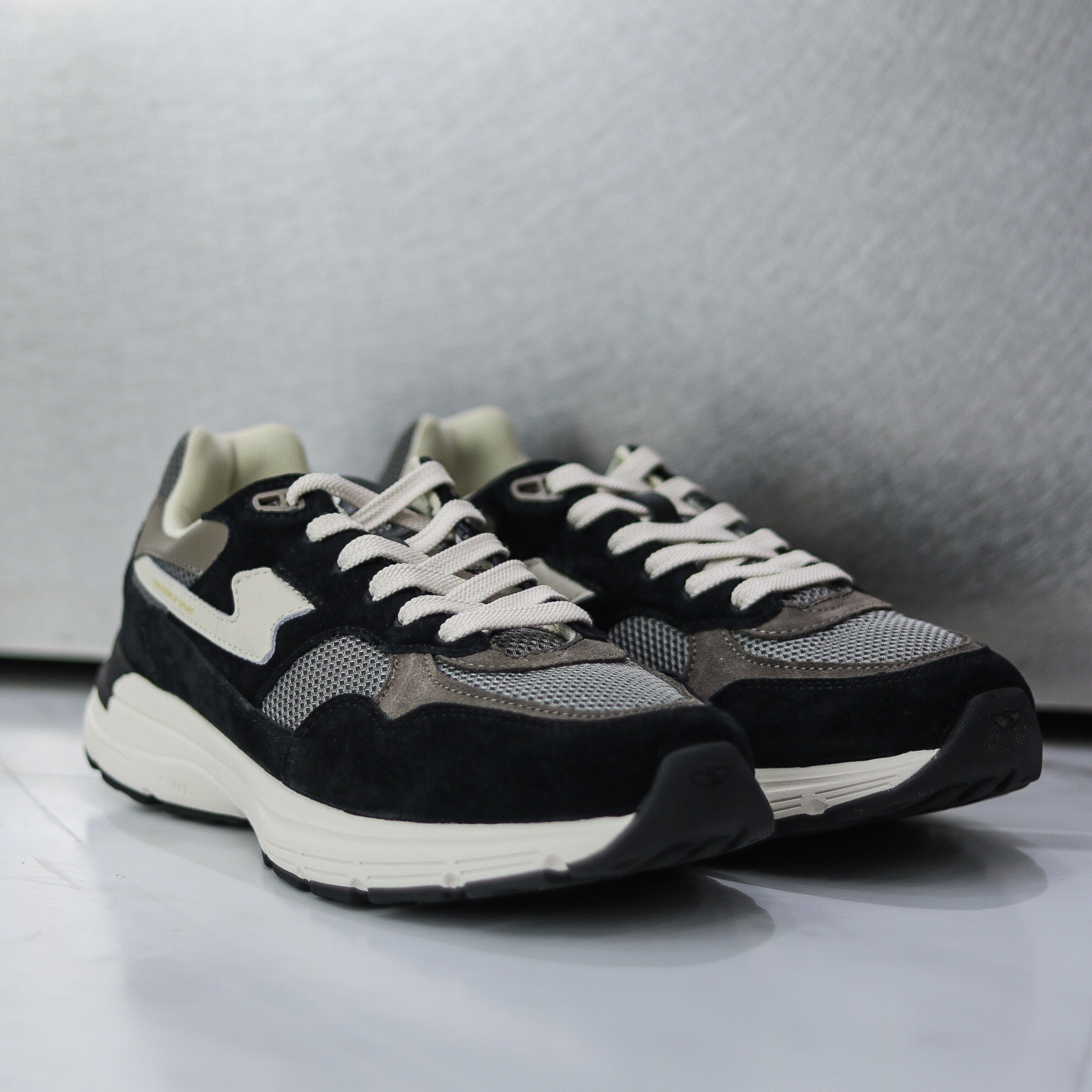 Stephney Workers Club/ステップニーワーカーズクラブ/AMIEL S-STRIKE SUEDE(44 BLACK-GRAY ...