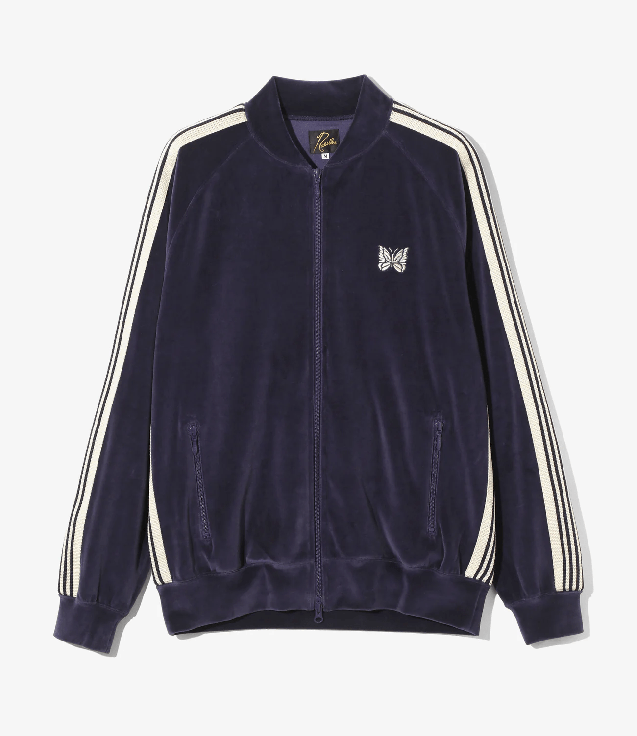 Needles/ニードルズ/RIB COLLAR TRACK JACKET - C/PE VELOUR(XL A-navy)｜ B'2nd ...