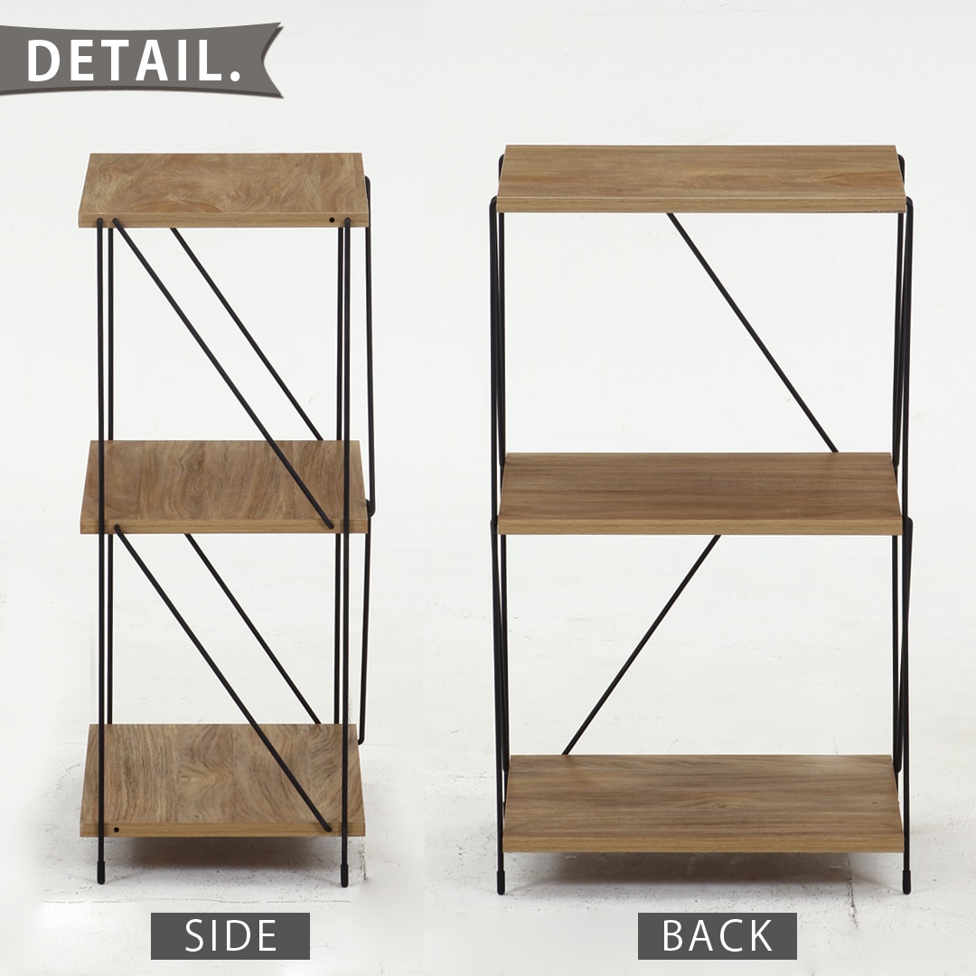 EZBOワイヤーラック3段幅40cm(NA)｜ ビーカンパニー｜調布PARCO | ONLINE PARCO（オンラインパルコ）