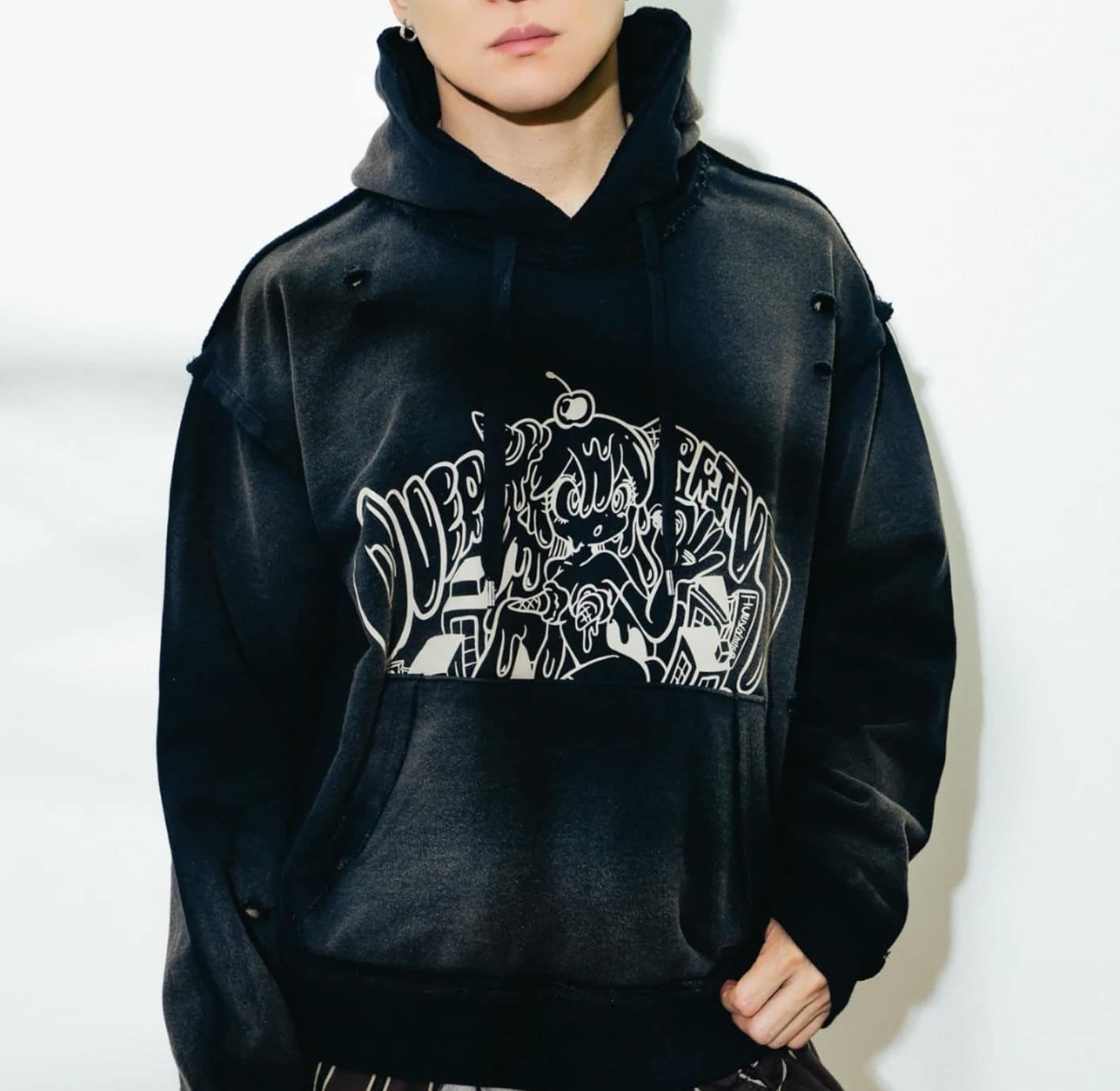 overprint/オーバープリント/SHADOW HOODIE A(M Black)｜ LHP｜名古屋PARCO | ONLINE ...