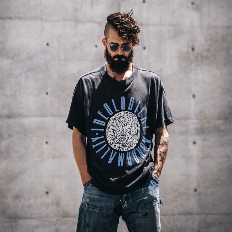 SAINT MICHAEL】SM-YS1-0000-005/SS TEE/IDEOLOGICAL/BLACK(XXL SAINT MICHAEL】SM-YS1-0000-005/SS TEE/IDEOLOGICAL/BLACK(XXL