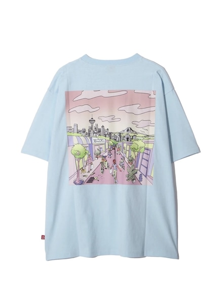 MANASTASH/マナスタッシュ/RE:CTN S/S TEE DT SEATTLE(S ブルー)｜ ビーバー｜池袋PARCO ...