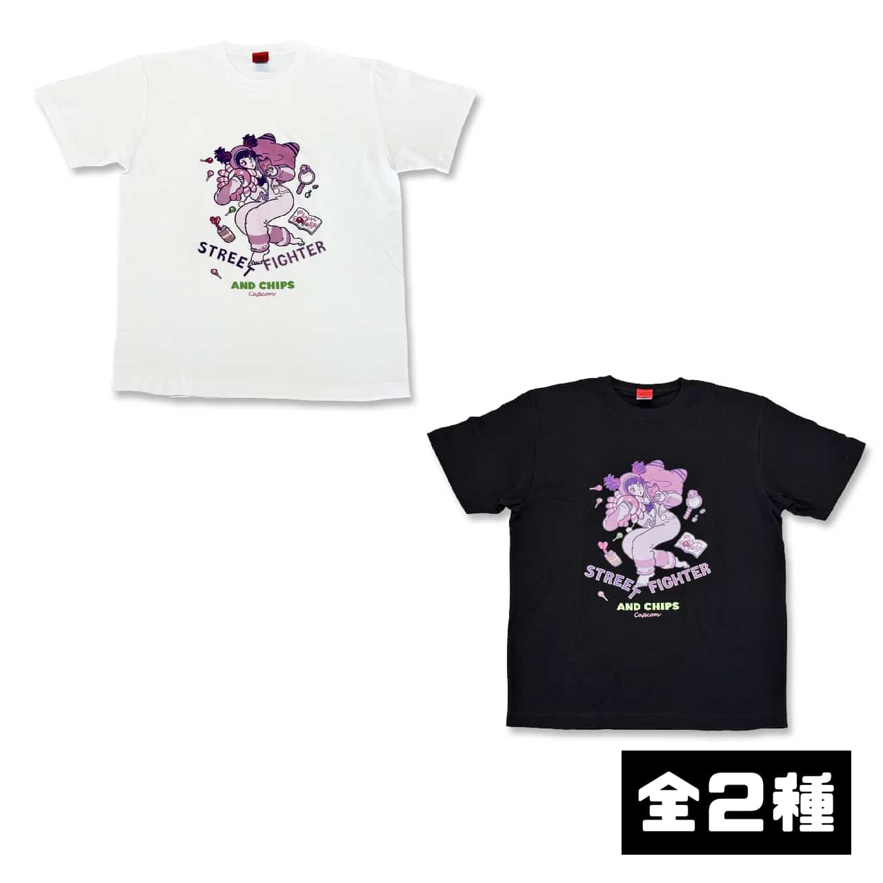 AND CHIPS STREET FIGHTER 6 by SANLEMO Tシャツ(ジュリ) （全2種）｜ CAPCOM STORE SENDAI｜仙台PARCO | ONLINE ...